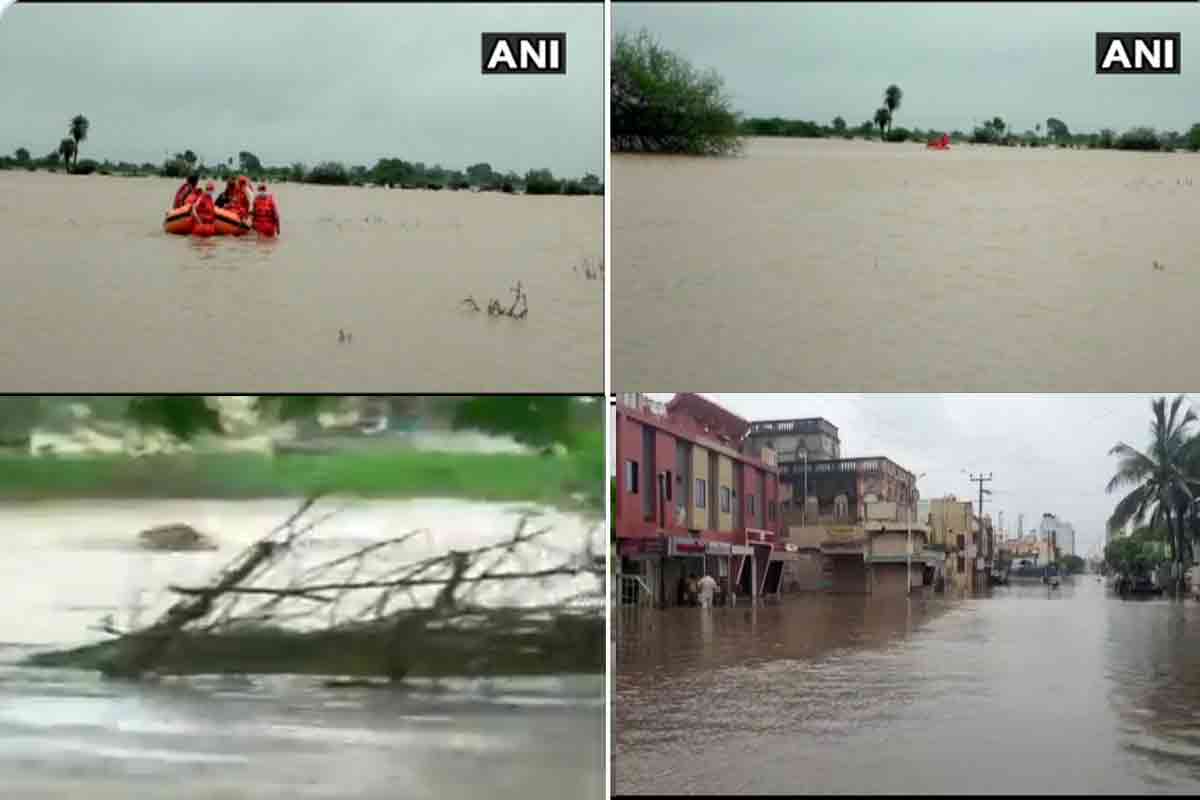 Heavy Rain in Gujarat: गुजरात में भारी बारिश, नौ लोगों की मौत, आज भी ...