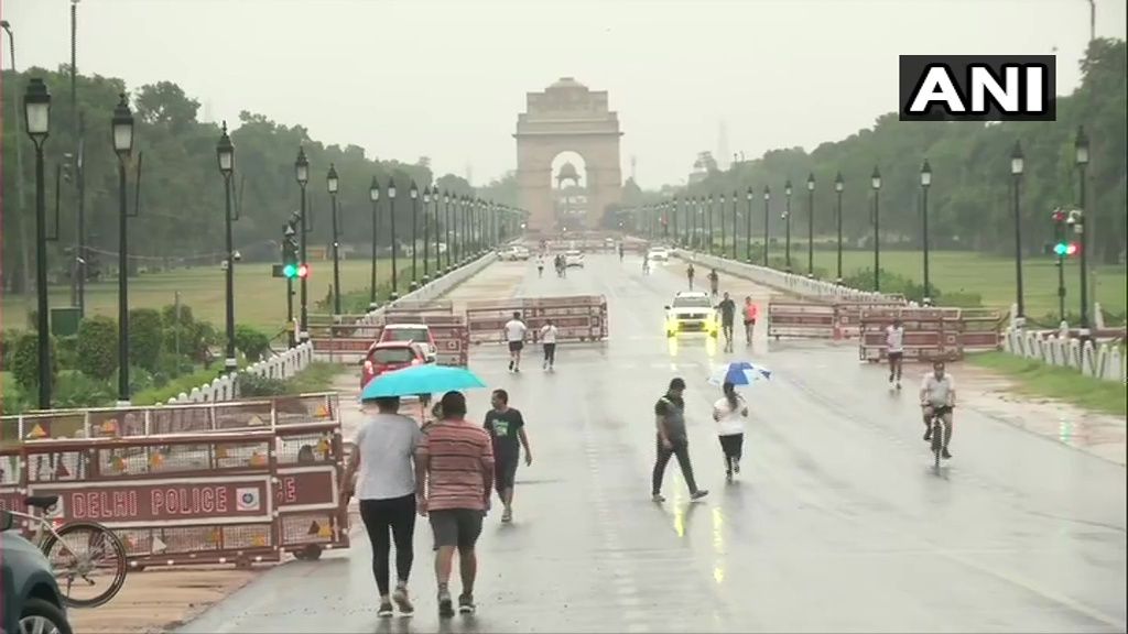 Relief For Delhiites: Rain, High-Velocity Winds Lash Delhi, More Expected