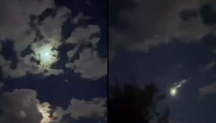 Rare Spectacle of Meteor Flying Across & Exploding in the Sky Leaves ...