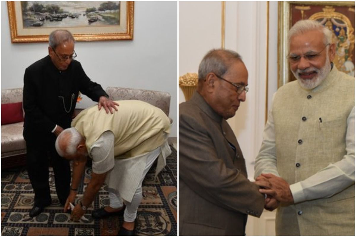 ‘Towering Statesman’: When PM Modi Described Pranab Mukherjee As Father ...