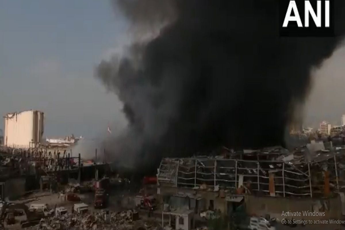 Days After Lebanon Blast, Another Huge Fire Triggers Panic Among ...