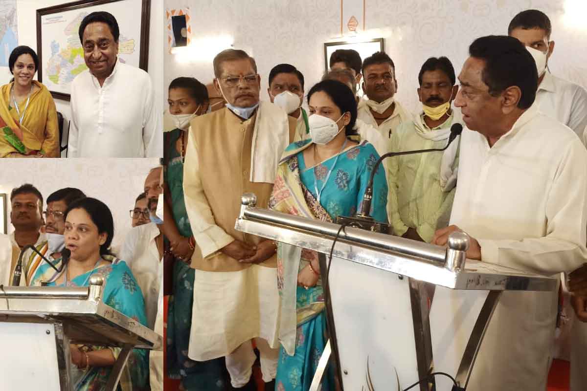 बीजेपी की पूर्व MLA पारुल साहू कांग्रेस में शामिल, मंत्री के खिलाफ लड़ ...