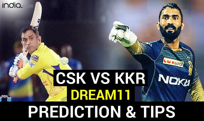 CSK vs KKR Dream11 Team Hints, Fantasy Prediction IPL 2020 - Online Cricket Dream11 Prediction ...