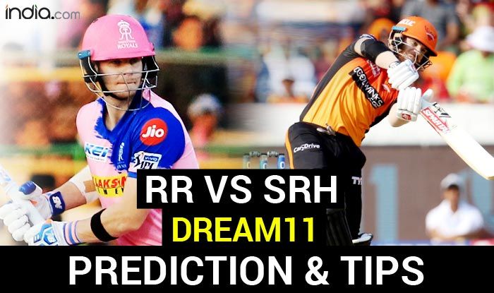 RR vs SRH Dream11 Team Hints And Prediction IPL 2020 - Online Cricket Dream11 Prediction ...