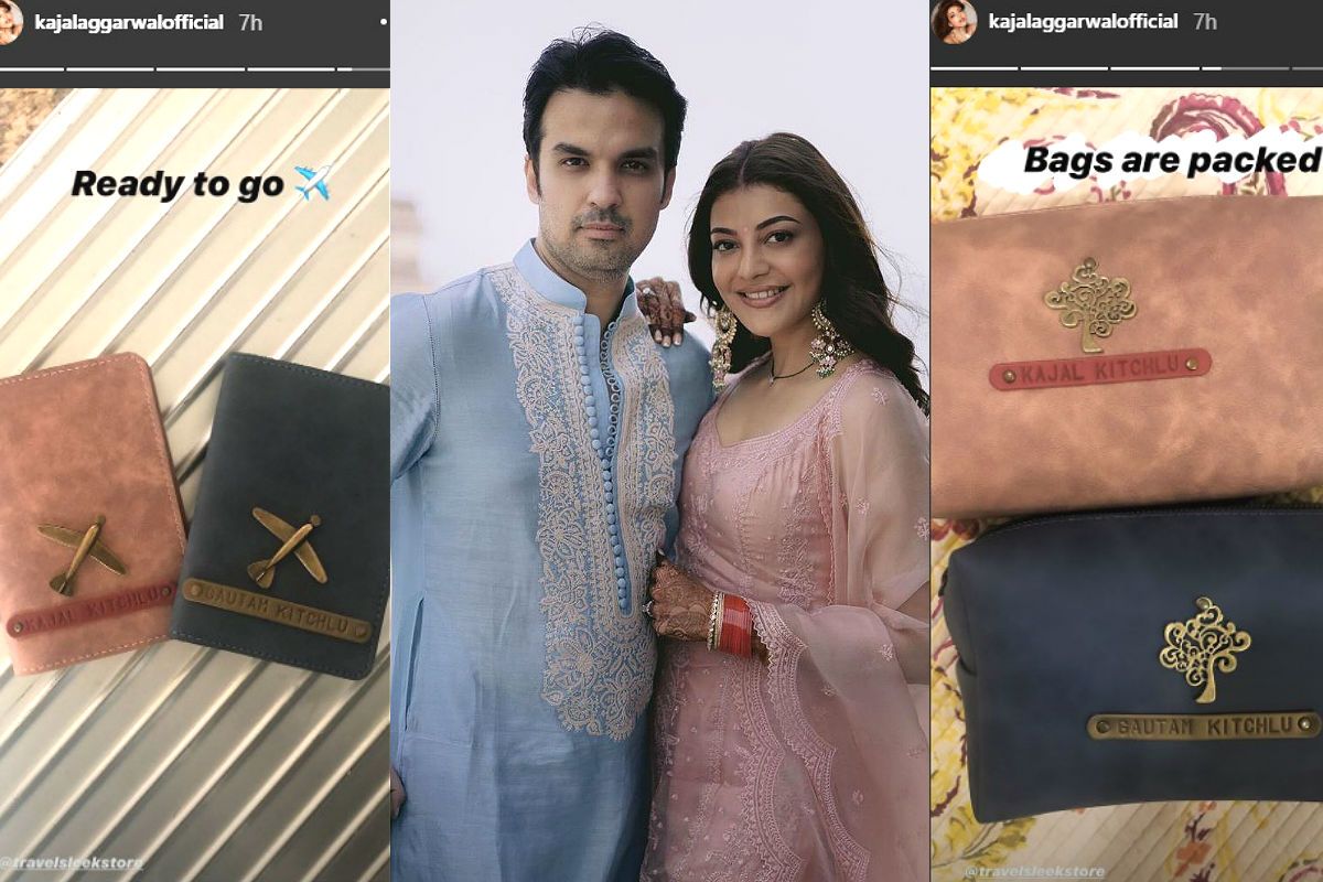 Kajal Aggarwal And Gautam Kitchlu Leave For Their Honeymoon, Look at ...