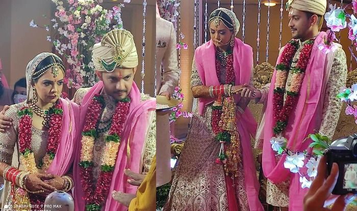 Aditya Narayan-Shweta Agarwal Wedding: एक दूसरे के हो गए आदित्य और ...