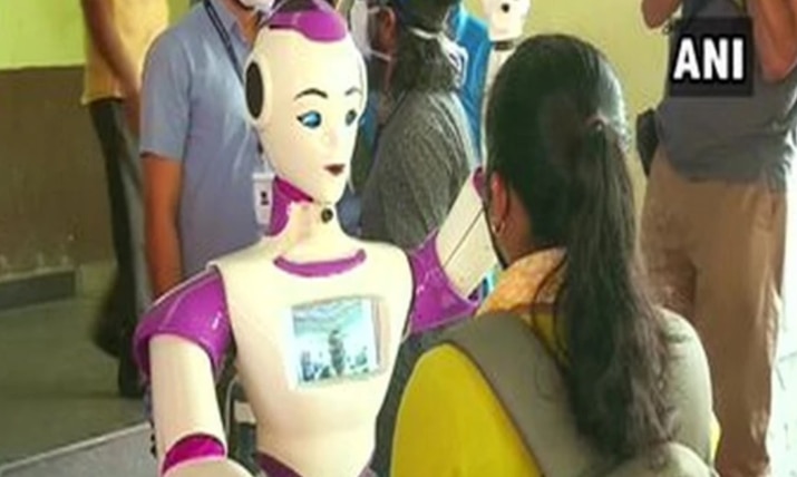 Kerala Local Body Polls 2020: Robot Greets & Assists Voters, Gives Them ...