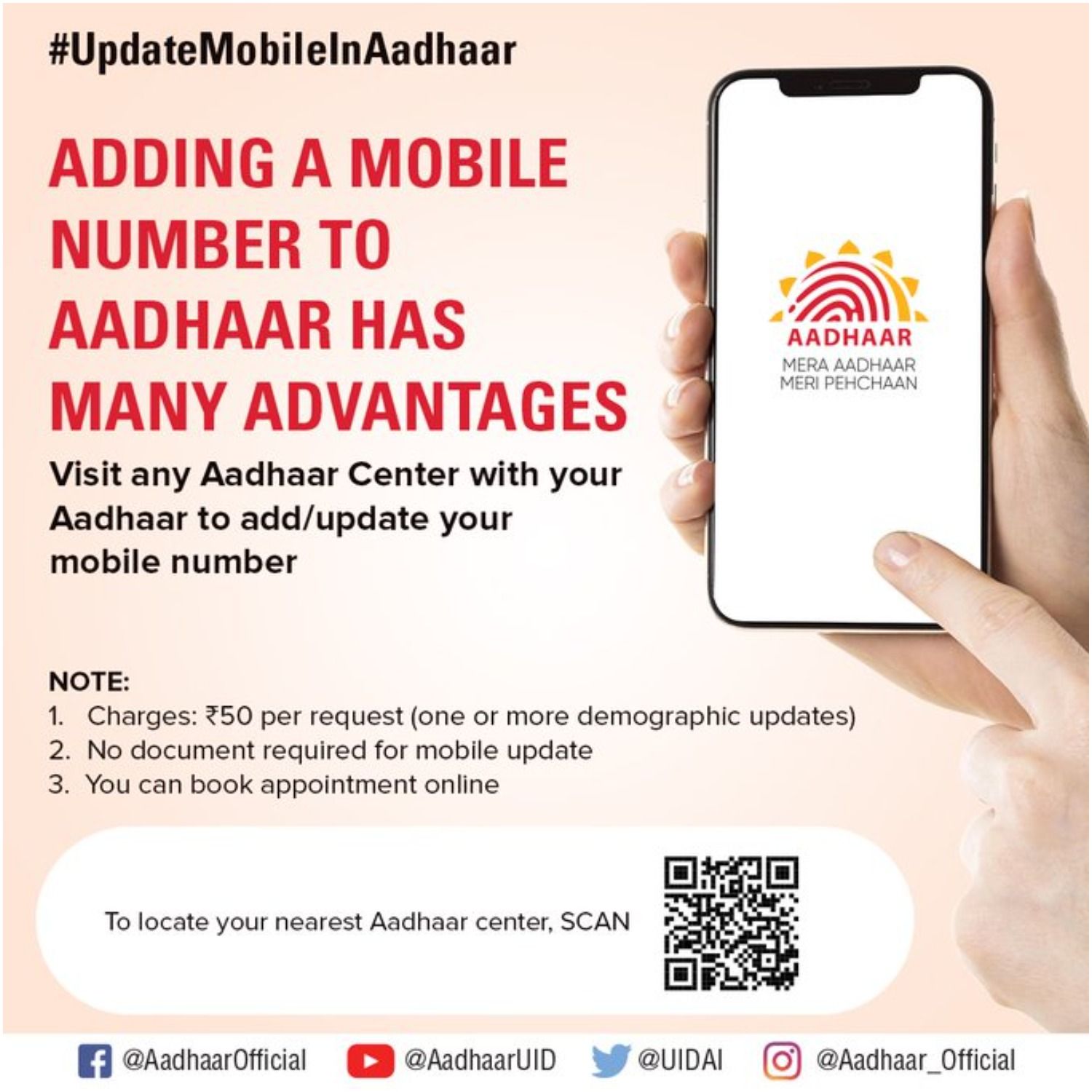 How To Update Mobile Number In Aadhaar Card: आधार कार्ड में दर्ज मोबाइल ...