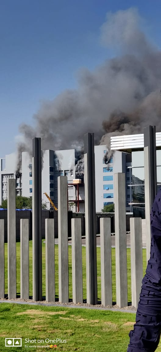 Photos Show Extent of Fire At Pune