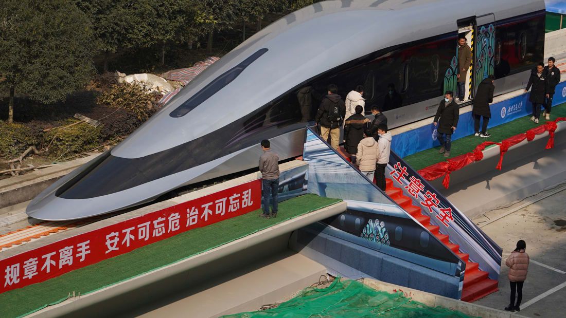 Floating Train: China Unveils Prototype Superfast Maglev Train That Can ...