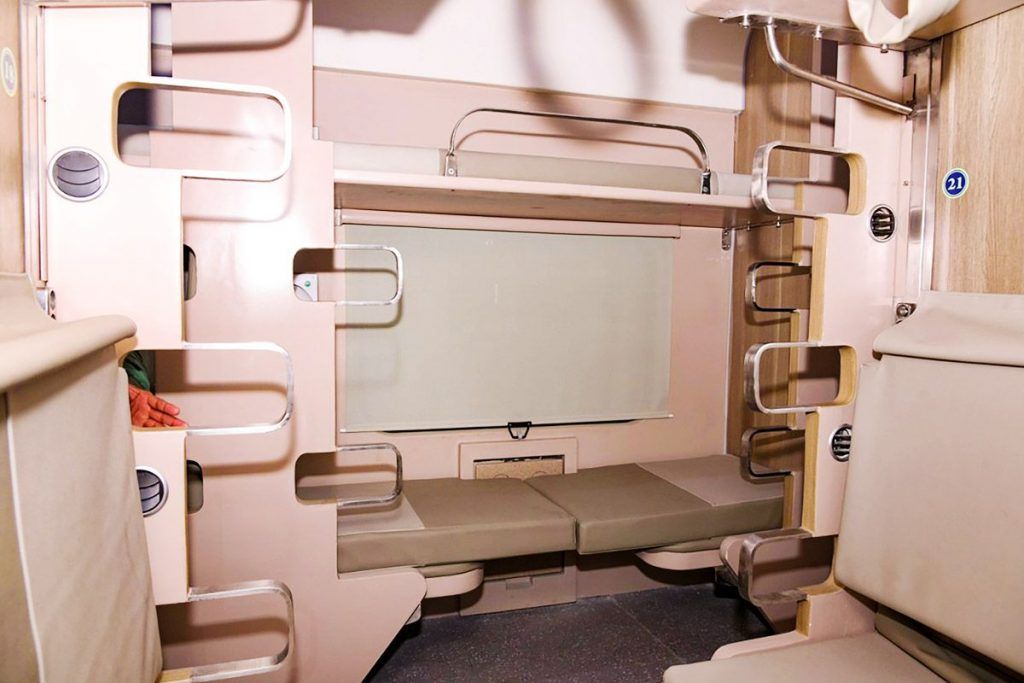 First Look: Railways Rolls Out All-New Swanky AC 3-Tier Coaches With ...
