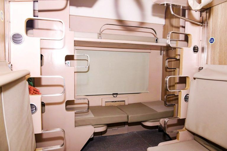 First Look: Railways Rolls Out All-New Swanky AC 3-Tier Coaches With ...