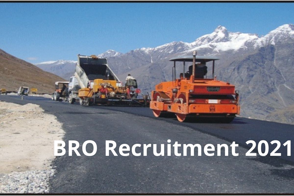 BRO Recruitment 2021: Vacancies Notified For 354 Posts of MTS, Vehicle ...