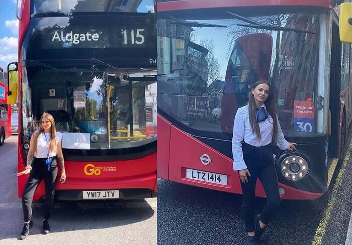 This 24-yr-old Female Bus Driver is Constantly Told She is 'Too Pretty ...