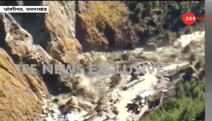 Uttarakhand Chamoli Disaster: ग्लेशियर टूटने से चमोली में जल-प्रलय ...