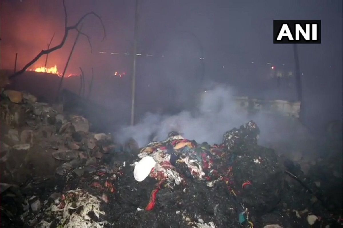 Over 20 Huts Gutted in Fire in Delhi Okhla Phase II Area