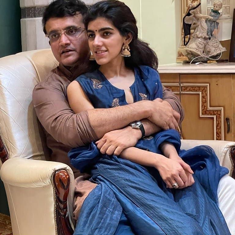 Saurav Ganguly Daughter Sana Ganguly Instagram: दादा के दिल में बसती ...