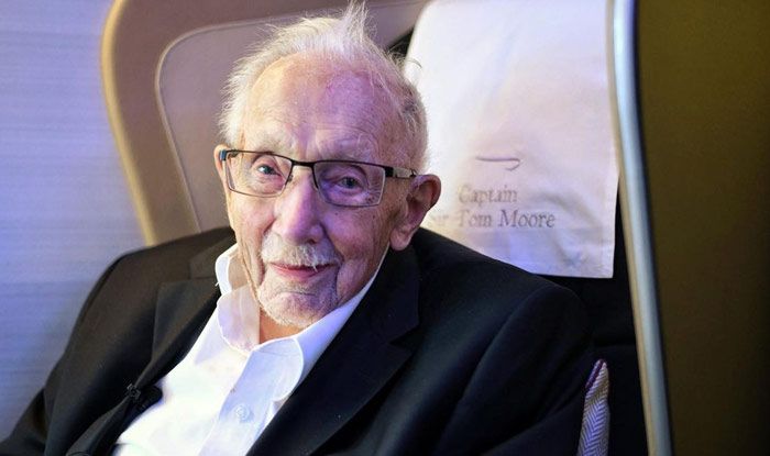 Sir Captain Tom Moore: From David Beckham to Harry Kane, Sporting World ...