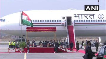 PM Modi Arrives in Bangladesh In New VVIP Boeing 777 Aircraft Air India ...