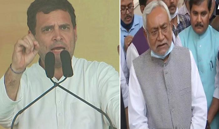 राहुल गांधी ने बिहार विधानसभा में हुए हंगामे पर किया ट्वीट, सीएम नीतीश ...