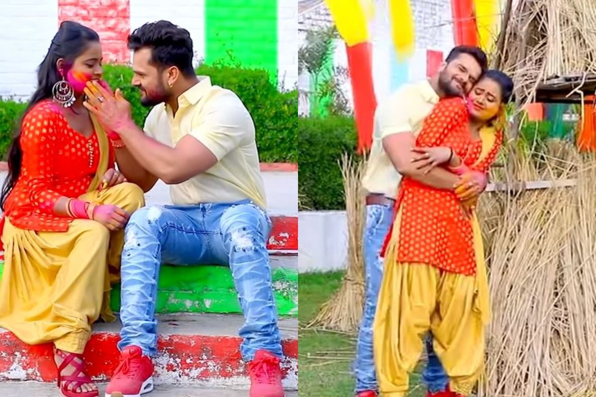 Khesari Lal Yadav New Bhojpuri Holi Song 2021: खेसारी और शिल्पी ने ...