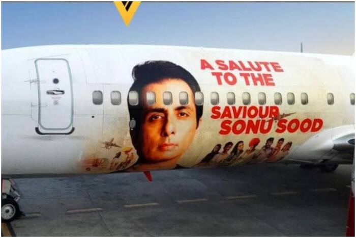 Sonu Sood Features on SpiceJet Boeing 737, Airline Salutes Messiah ...