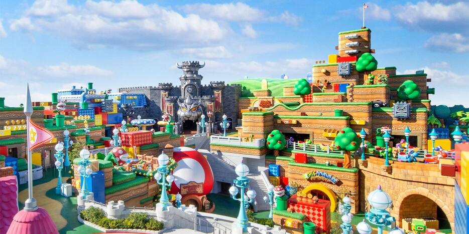 Inside Japan's Super Mario Theme Park: Mario Kart, Mushroom Kingdom ...