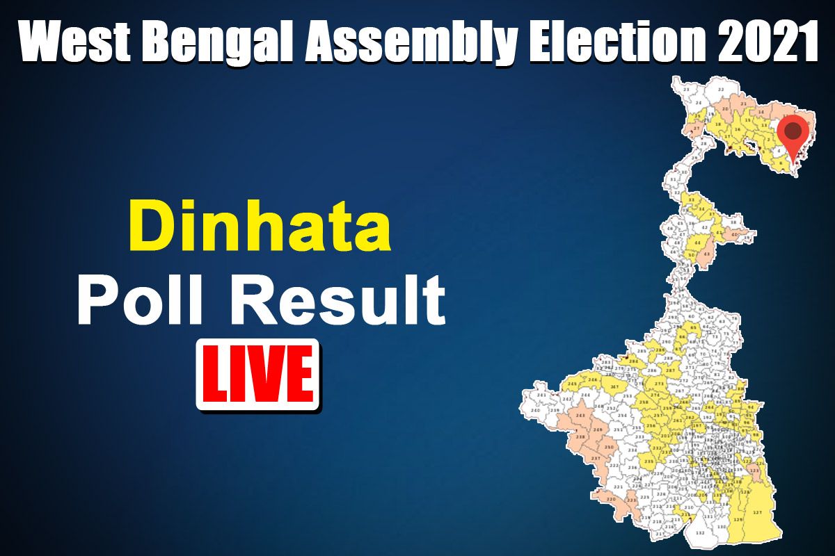 Dinhata Assembly Election Result 2021 LIVE: Nisith Pramanik of BJP Leading