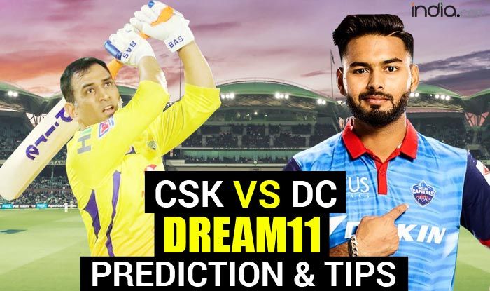CSK vs DC Dream11 Team Prediction IPL 2021 Captain Fantasy Tips Probable XIs Chennai Super Kings ...