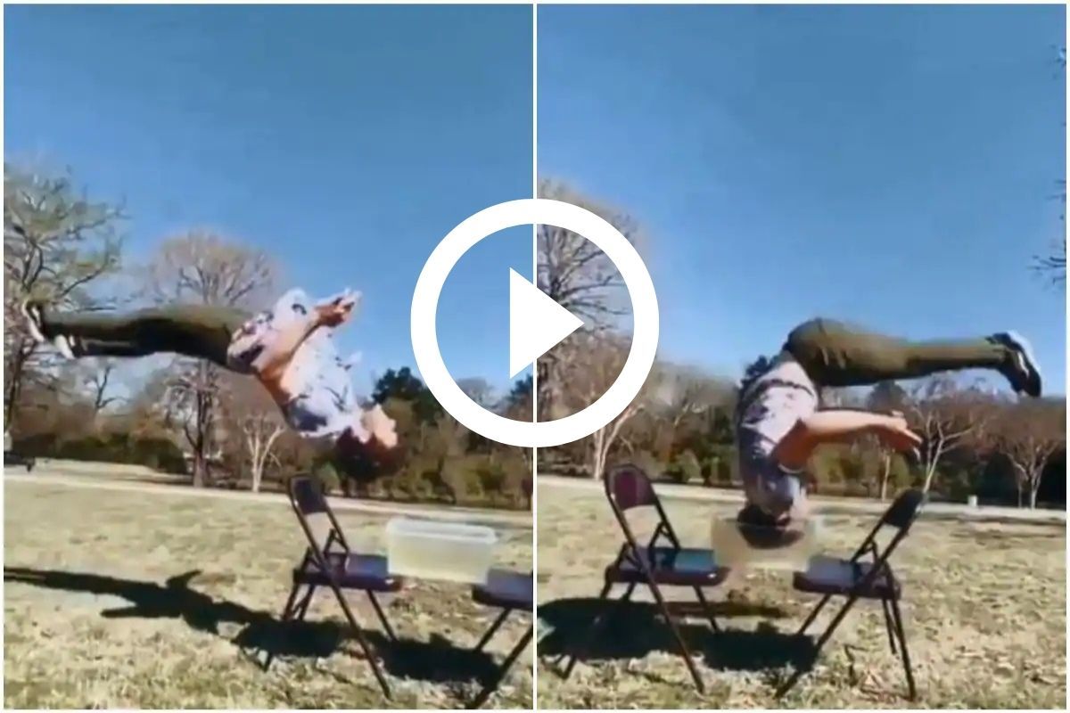 Stunt Video: Mans Insane Backflip Stunt Baffles The Internet, Twitter ...