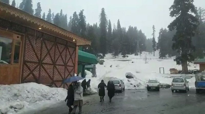 Fresh Snowfall In Gulmarg Makes For Splendid View | Watch