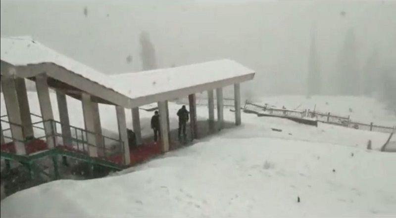 Fresh Snowfall In Gulmarg Makes For Splendid View | Watch
