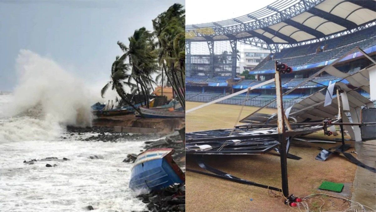 Cyclone Tauktae LIVE | How Cyclone Tauktae Smashed The Sightscreens at ...