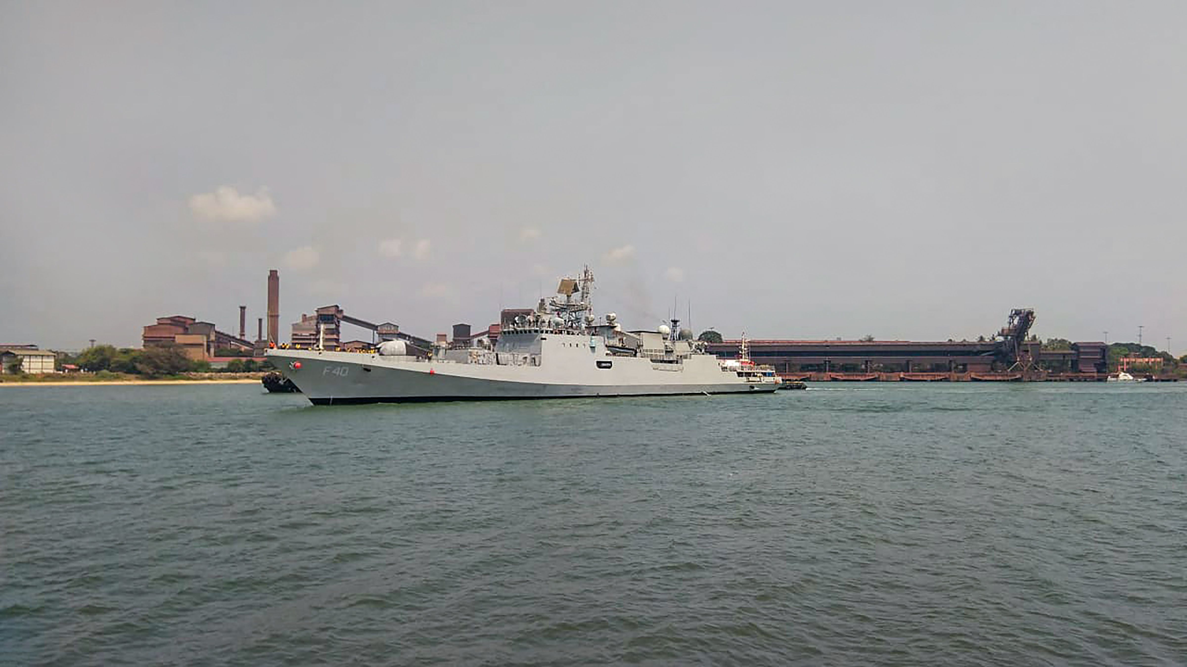 Indian Navy Steps Up Covid Relief Operations