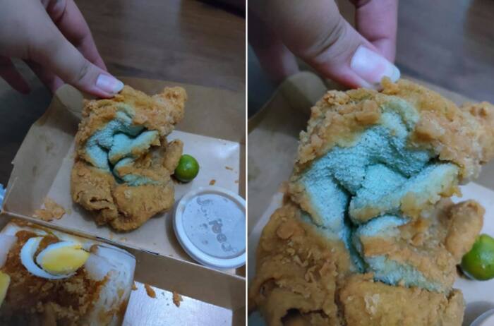 Woman Orders Crispy Fried Chicken, Shocked to Find Fried Towel Inside ...
