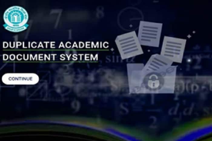 CBSE Launches Online DADS System For Students To Get Duplicate Academic ...