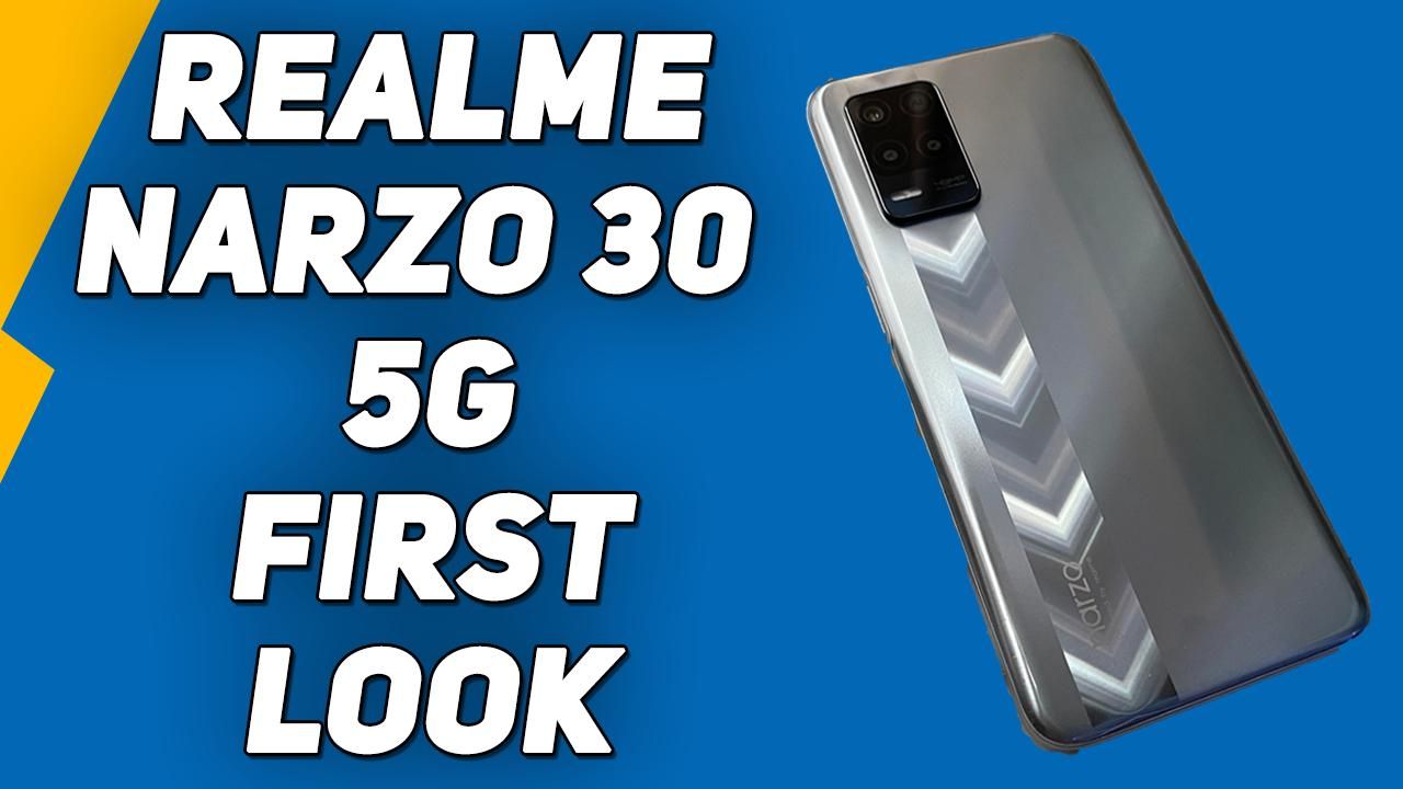 Realme Narzo 30 5G First Impressions | Design, Price, Looks and Features Explained