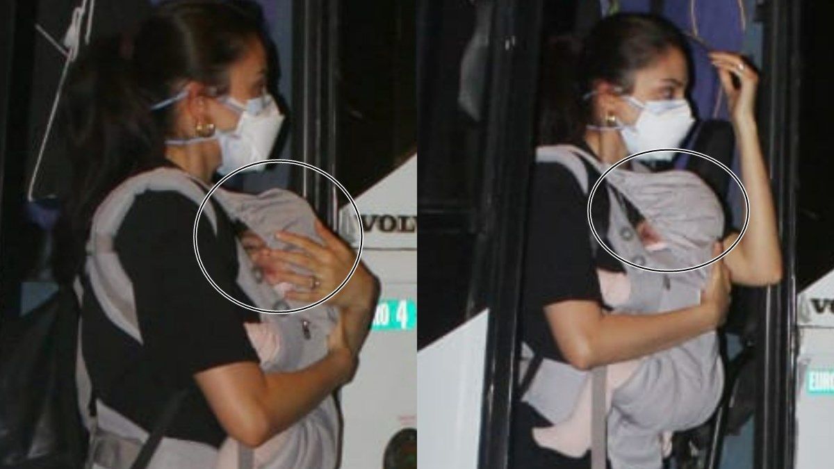 Vamika Pictures | VIRAL PIC: First Glimpse of Vamikas Face as Anushka ...