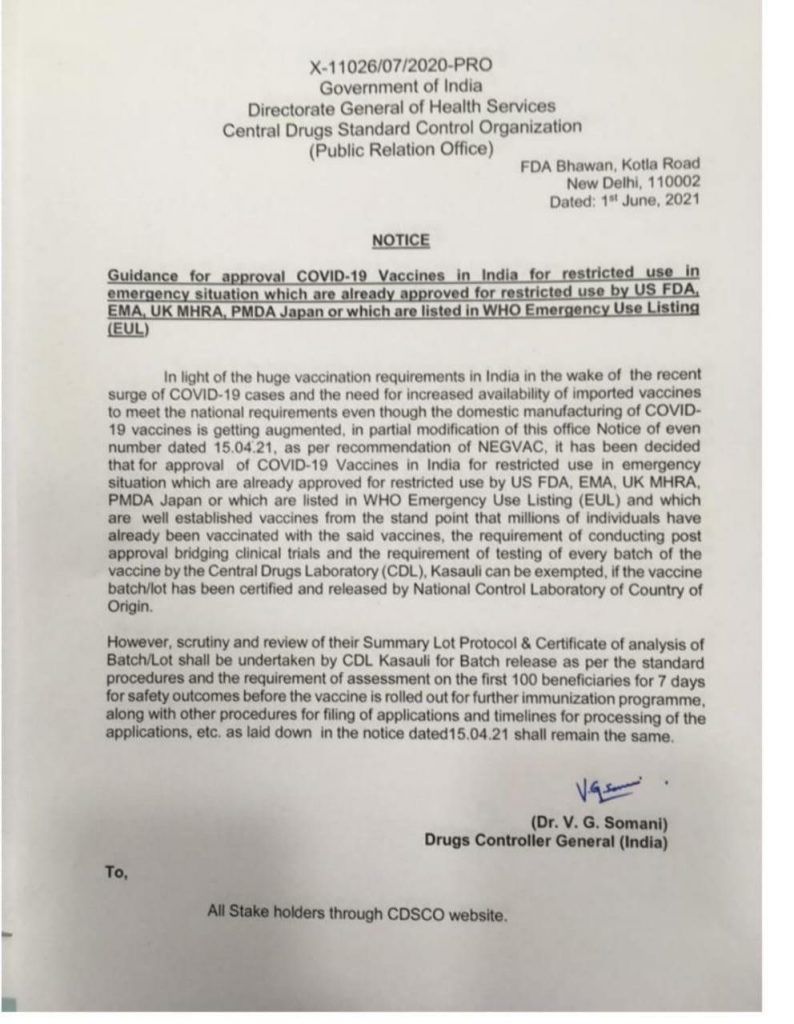 DCGI Takes BIG Step For Rollout of Foreign Vaccines Like Pfizer ...