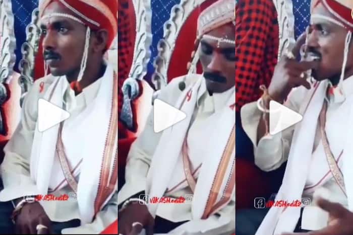 Dulha's Love for Khaini: Video of Groom Making Tobacco Mix and Chewing ...