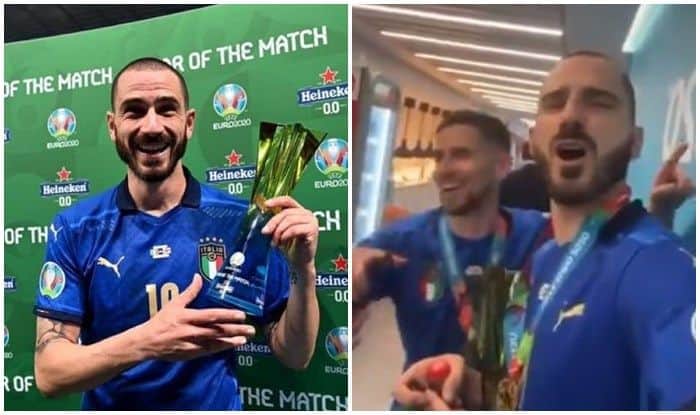 Leonardo Bonucci News | VIDEO: Leonardo Bonucci Reacts After Italy Win ...