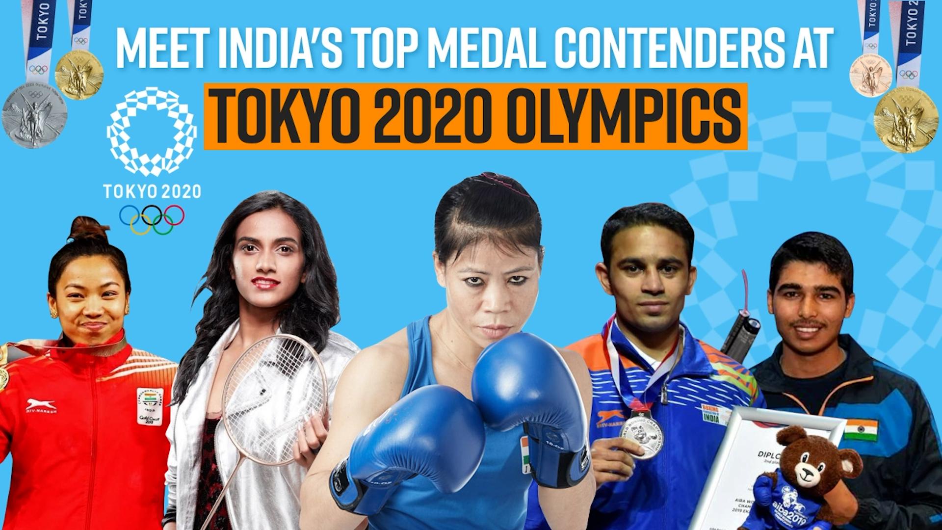 Meet India Top Medal Contenders at Tokyo Olympics 2020 | Watch Video