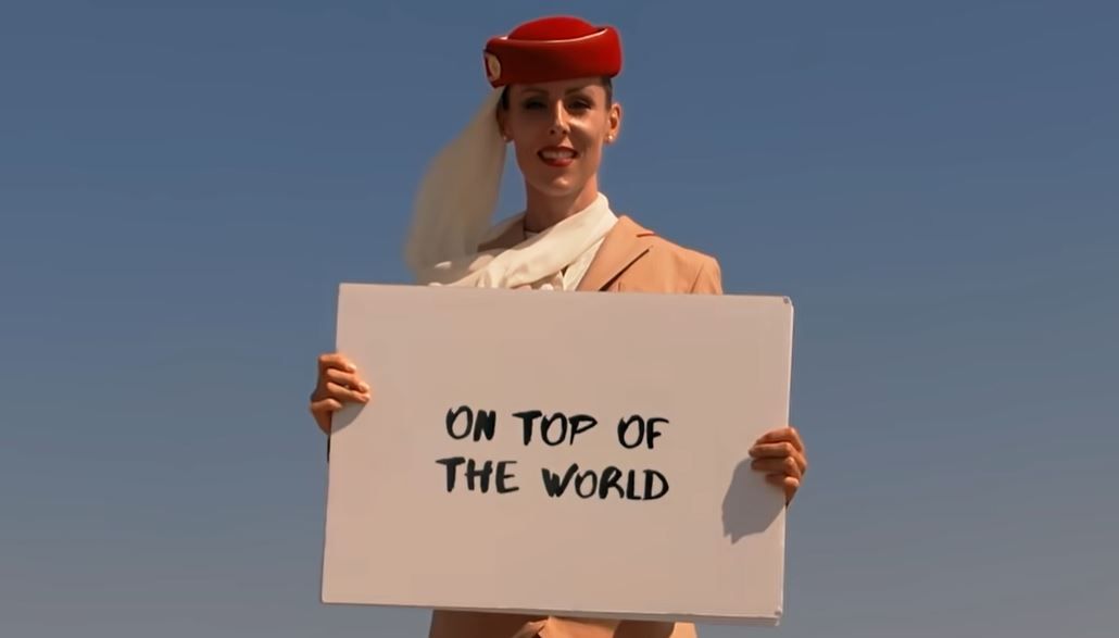 Emirates Ad of Woman Standing on Top of Burj Khalifa is So Real, Watch ... Emirates Ad of Woman Standing on Top of Burj Khalifa is So Real, Watch ...