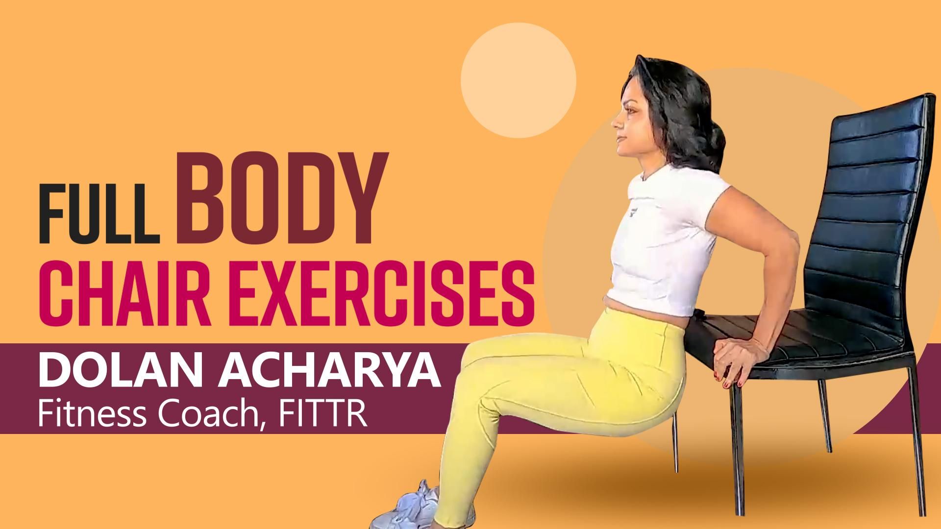 How to Lose Weight by Sitting? Best Chair Exercises To Stay In Shape ...