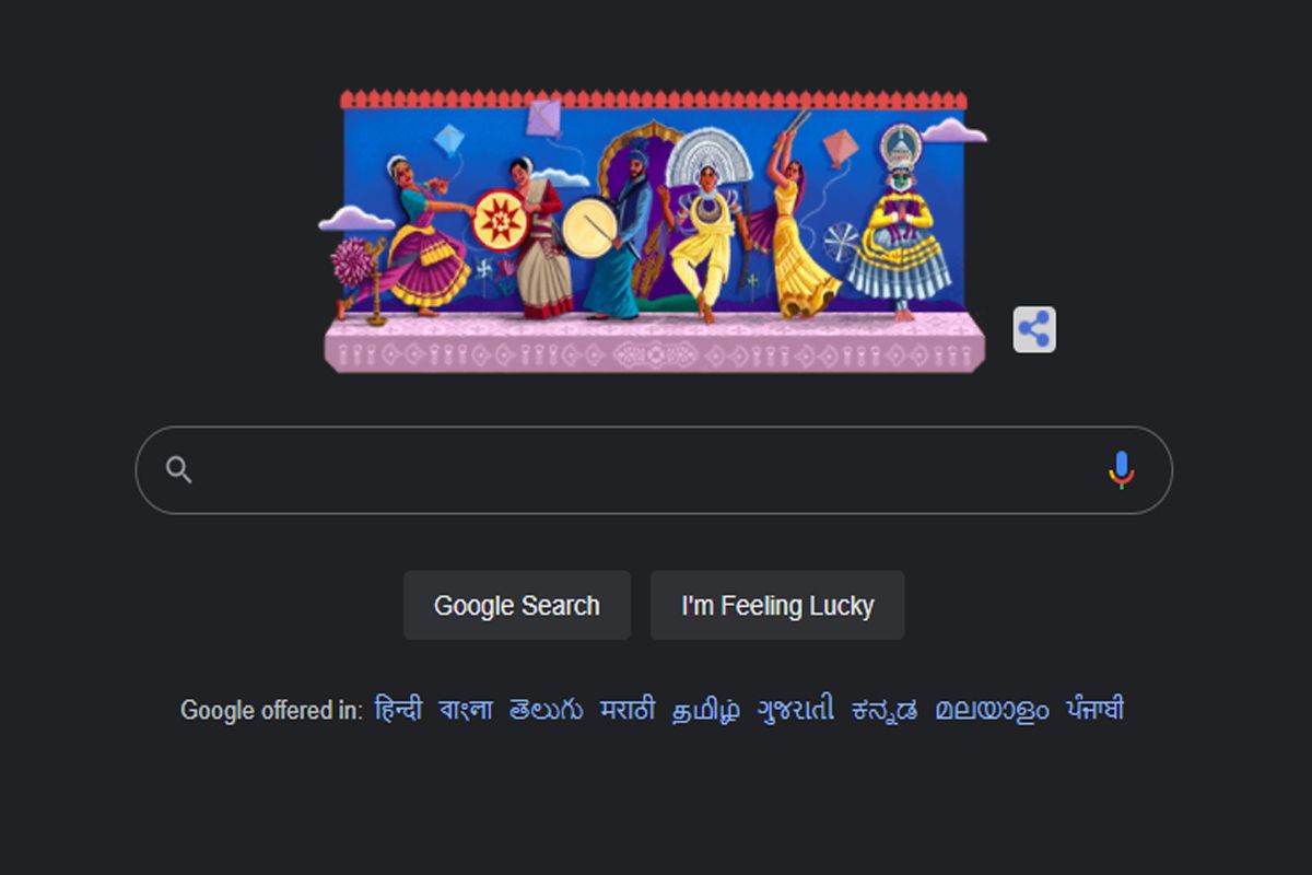 Google Doodle On Independence Day 2021: गूगल डूडल भारत की विविध नृत्य ...