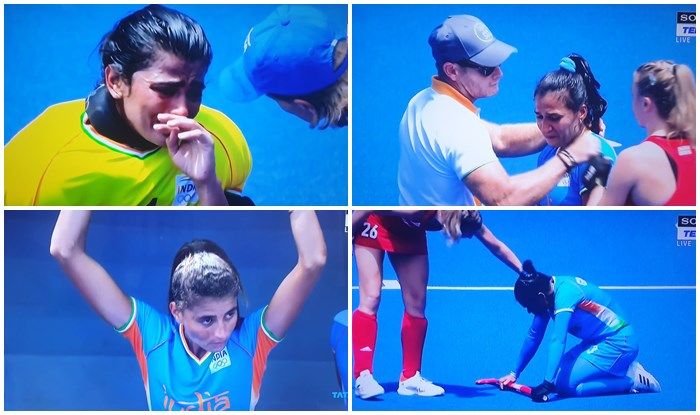 Hockey Team Crying | Tokyo 2020: Rani Rampal-Led Indian Women Hockey ...