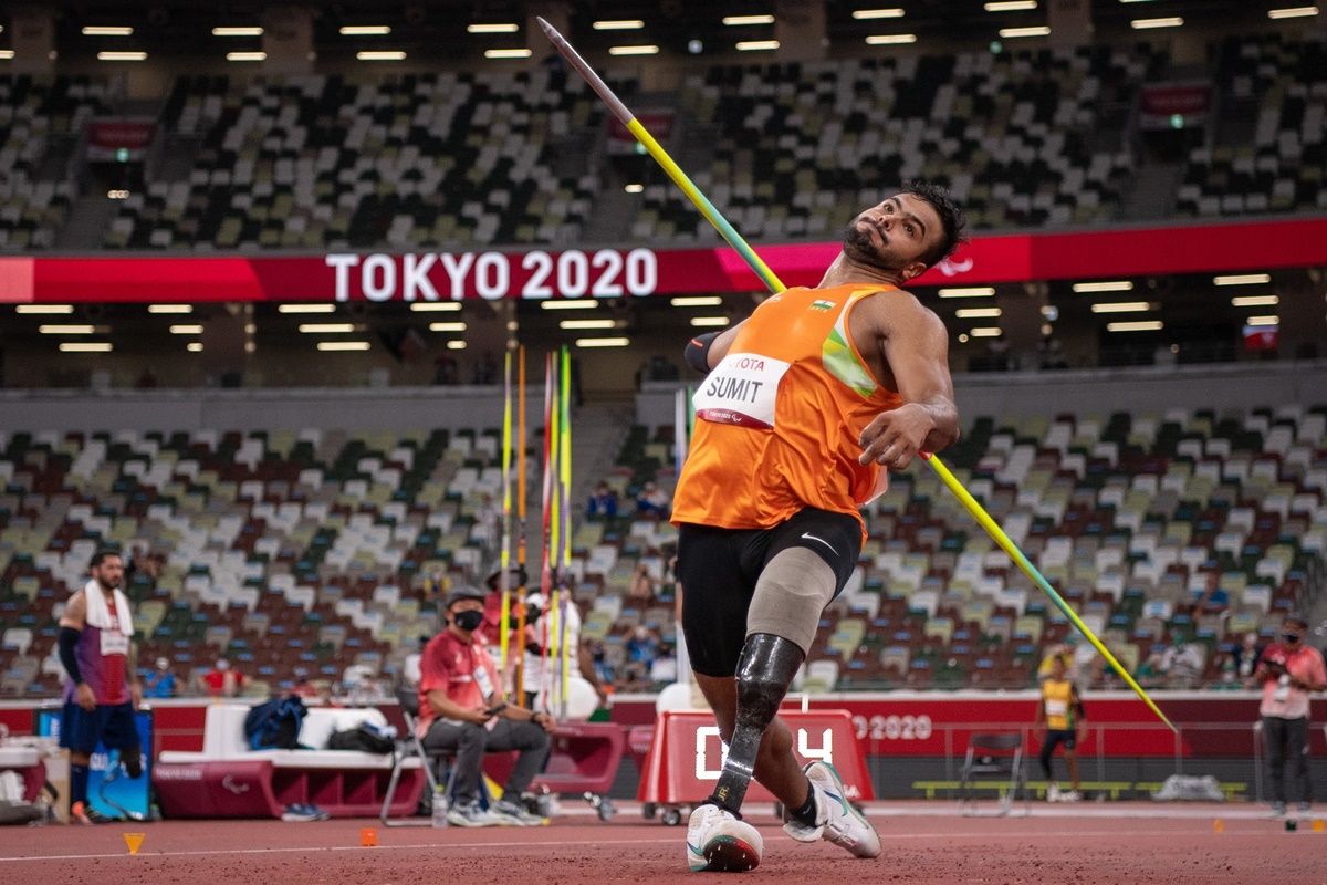 Watch: Sumit Antil Historic Gold Medal Throw in F64 Event at Tokyo ...