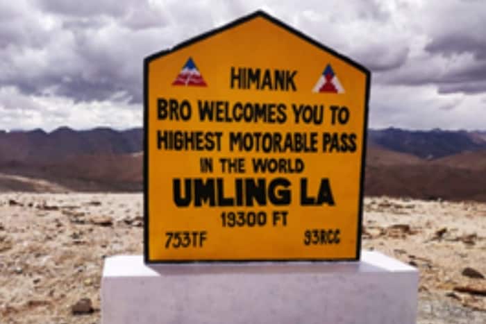 Umlingla Pass: India Beats Bolivia's Record, Builds World's Highest ...