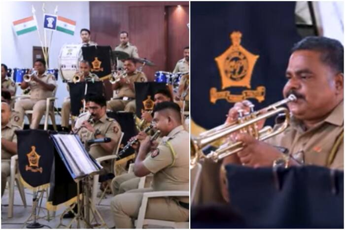 Viral Video: Mumbai Police Band Plays The Iconic James Bond Theme Music ...