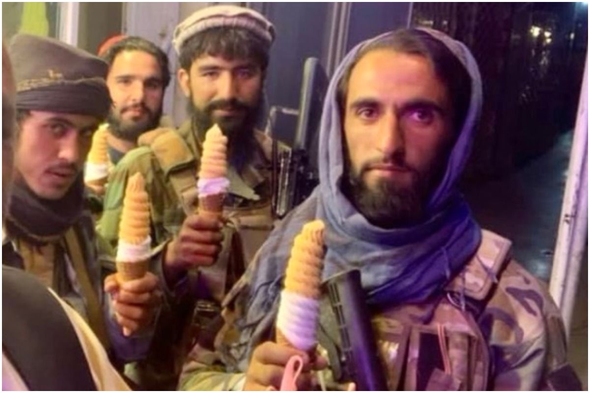 Taliban Fighters Now Seen Enjoying Ice-cream in Kabul, Viral Pic ...